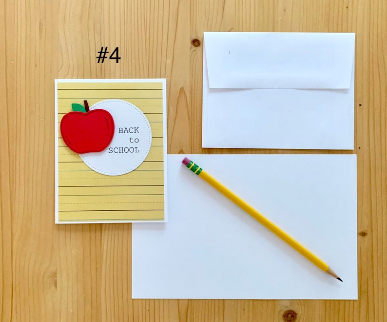 Back to School Cards. School Encouragement Greeting Card for | Etsy