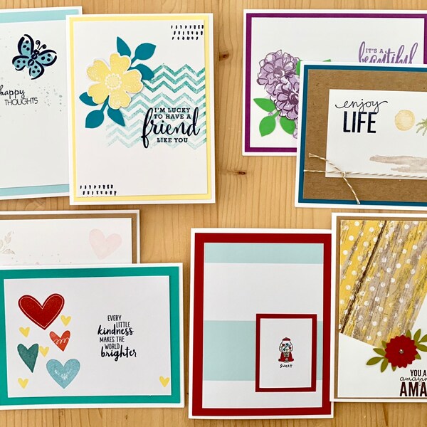 Positive Greeting Cards Set - Etsy