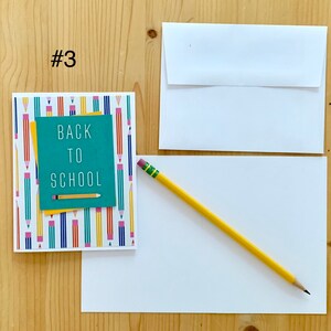 Back to School Cards. School Encouragement Greeting Card for | Etsy