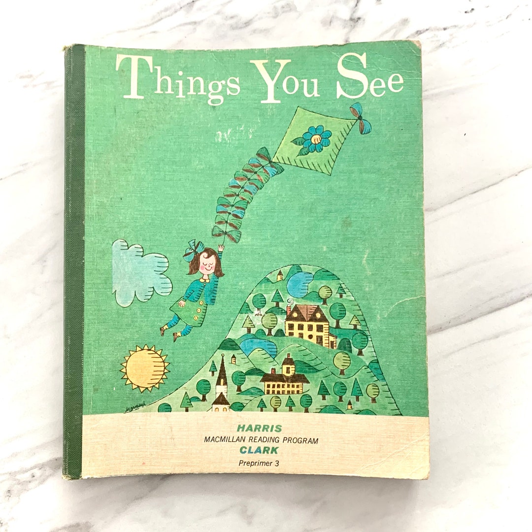 Things You See. Vintage Children's Book. 1965 Macmillan Reading Program ...