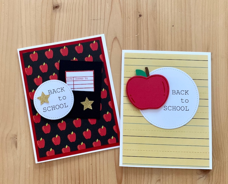 Back to School Cards. School Encouragement Greeting Card for | Etsy