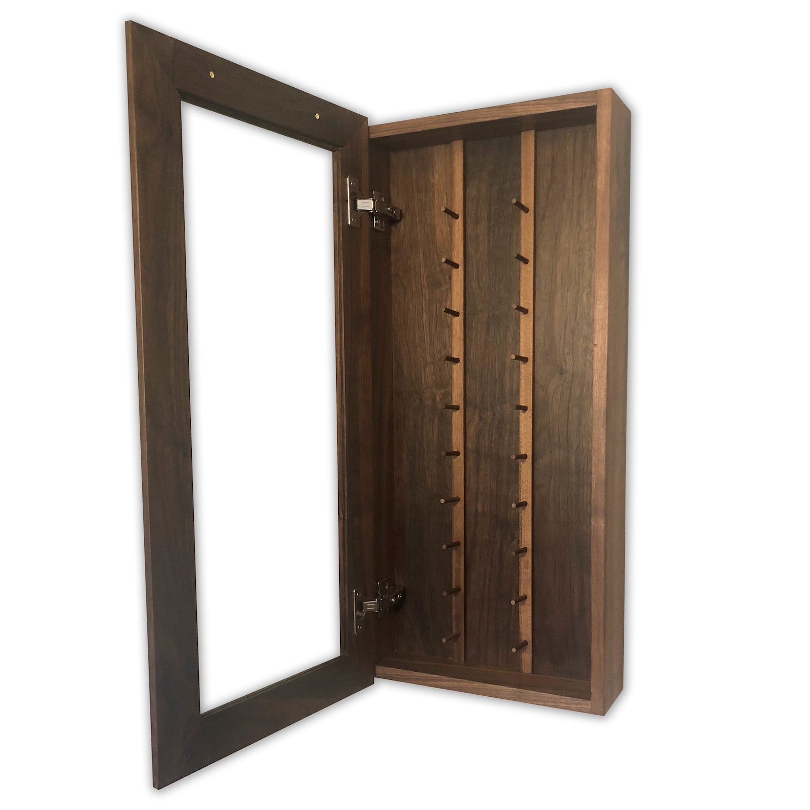 Walnut Knife Display Case - Etsy