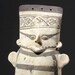 Pre Colombian Chancay Bichrome Rattle-human Form, Ca 1000 to 1470 CE ...