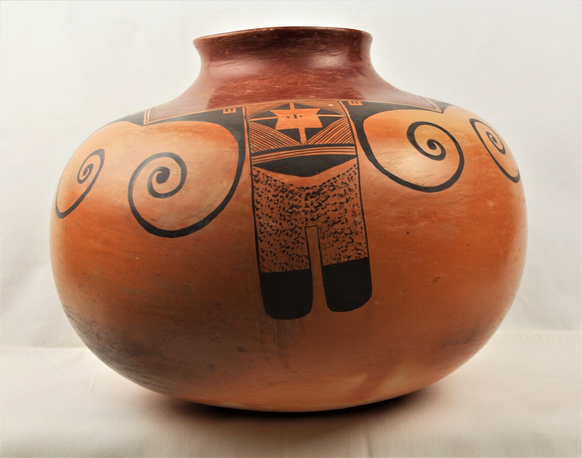 Large Hopi Pottery : Exceptional Very Large Vintage Hopi Pottery Olla ...