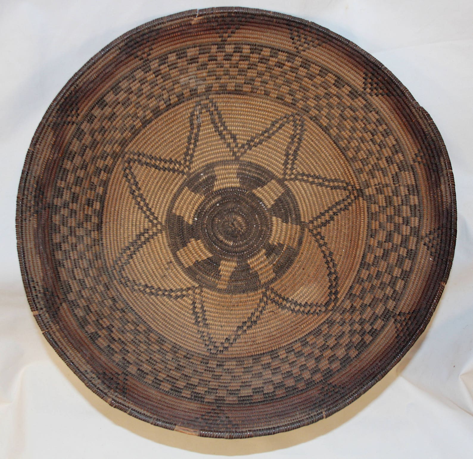 Coiled Basket : Native American Apache Coiled Basket 27 - Etsy