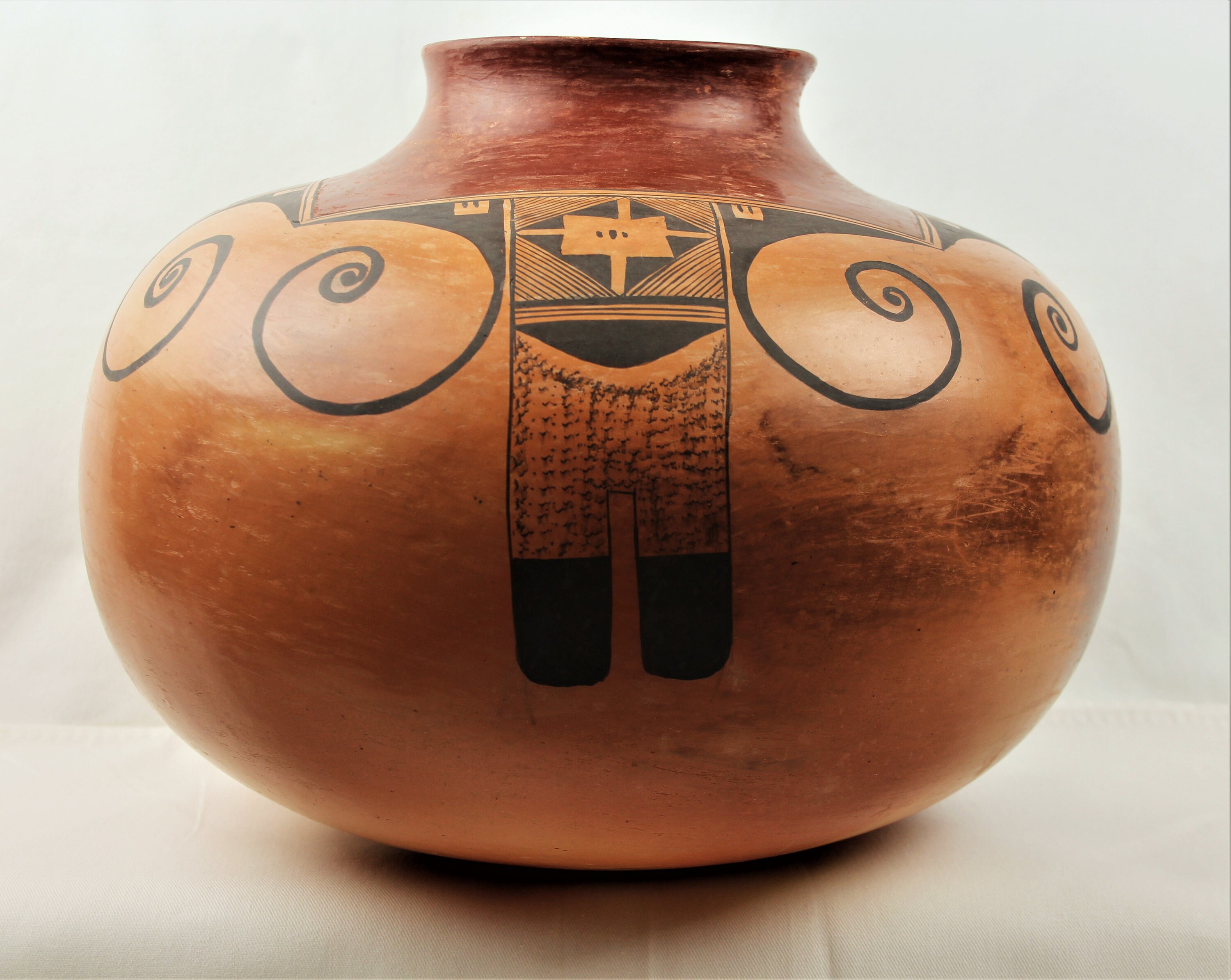 Large Hopi Pottery : Exceptional Very Large Vintage Hopi Pottery Olla ...