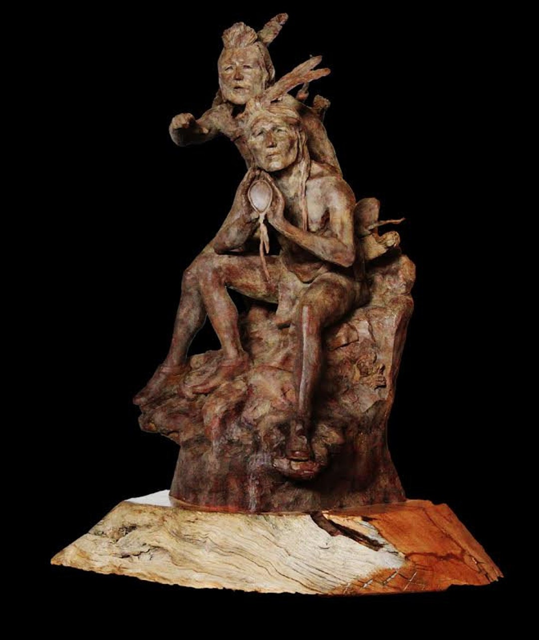 Western Bronze Sculpture, by Renowned Western Artist, Jeff Wolf ...