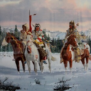 Indian Chief : Ron Stewart Painting, Original Water Color Painting ...