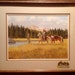 Native Art : Ron Stewart, indian Warning, Signed, Opaque Water Color ...