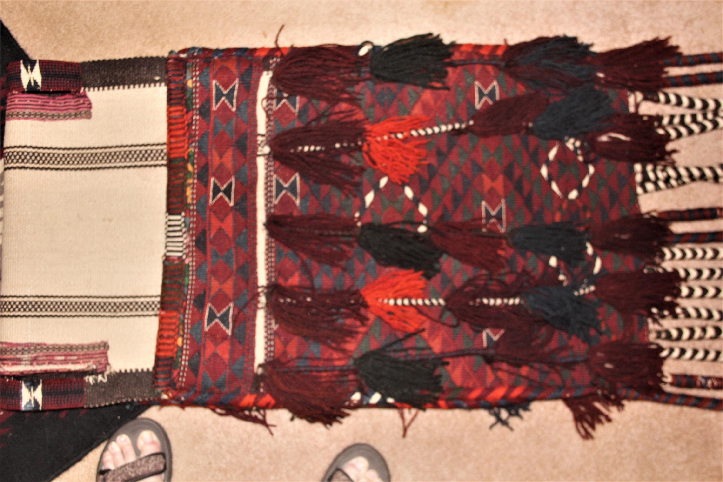 Vintage Middle Eastern Camel Saddle Bags, Ca 1970's, C1749 - Etsy