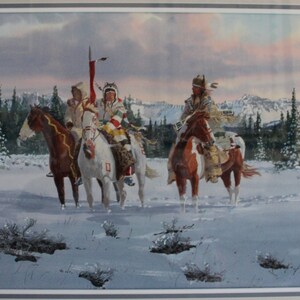 Indian Chief : Ron Stewart Painting, Original Water Color Painting ...