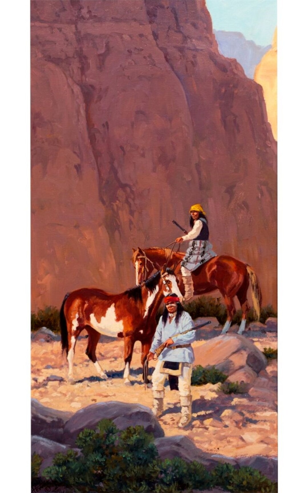 Painting : Ron Stewart Oil Painting, Original Ron Stewart Oil, "canyon ...