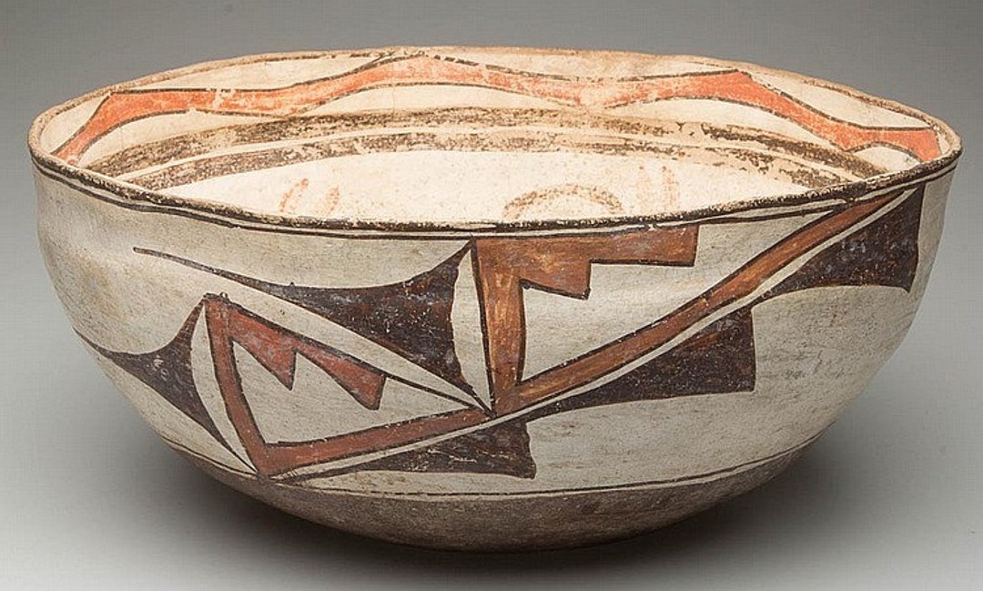 Zuni Pottery : Native American Zuni Bowl 34 - Etsy