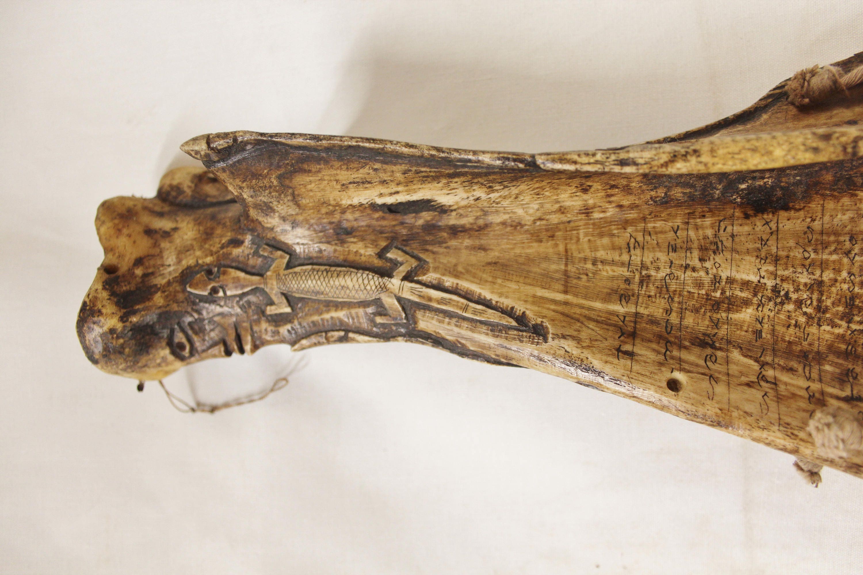 Vintage Indonesian Carved Water Buffalo Scapula Bone. Ca. - Etsy