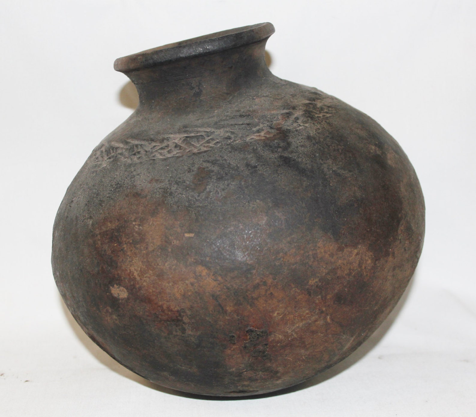 Antique Pottery : Large Historic Pottery Pot From Bagan, Myanmar 450 - Etsy