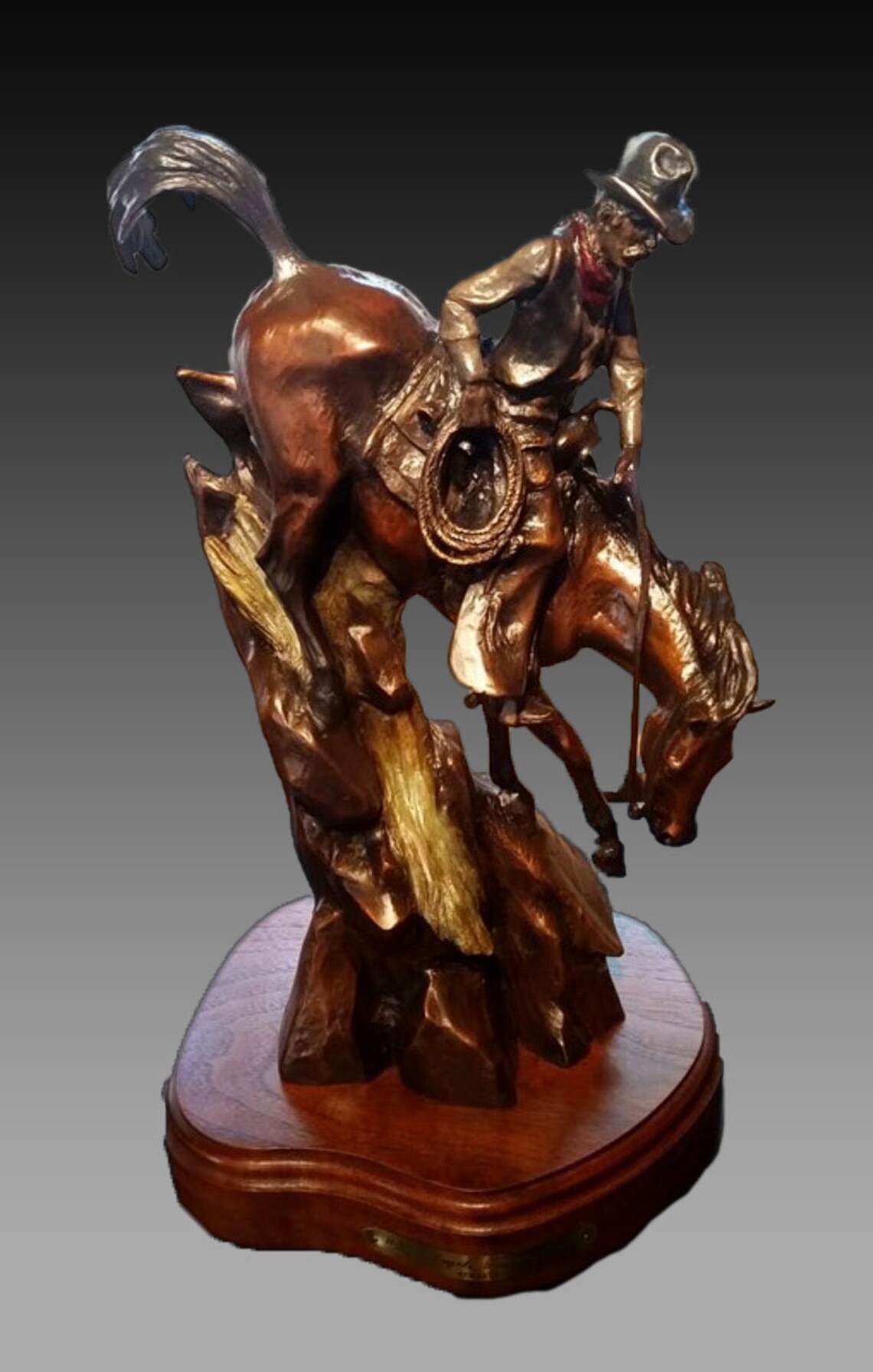 Bronze Sculpture, Sculpture, Ken Payne, Entitled where Angels Fear to ...