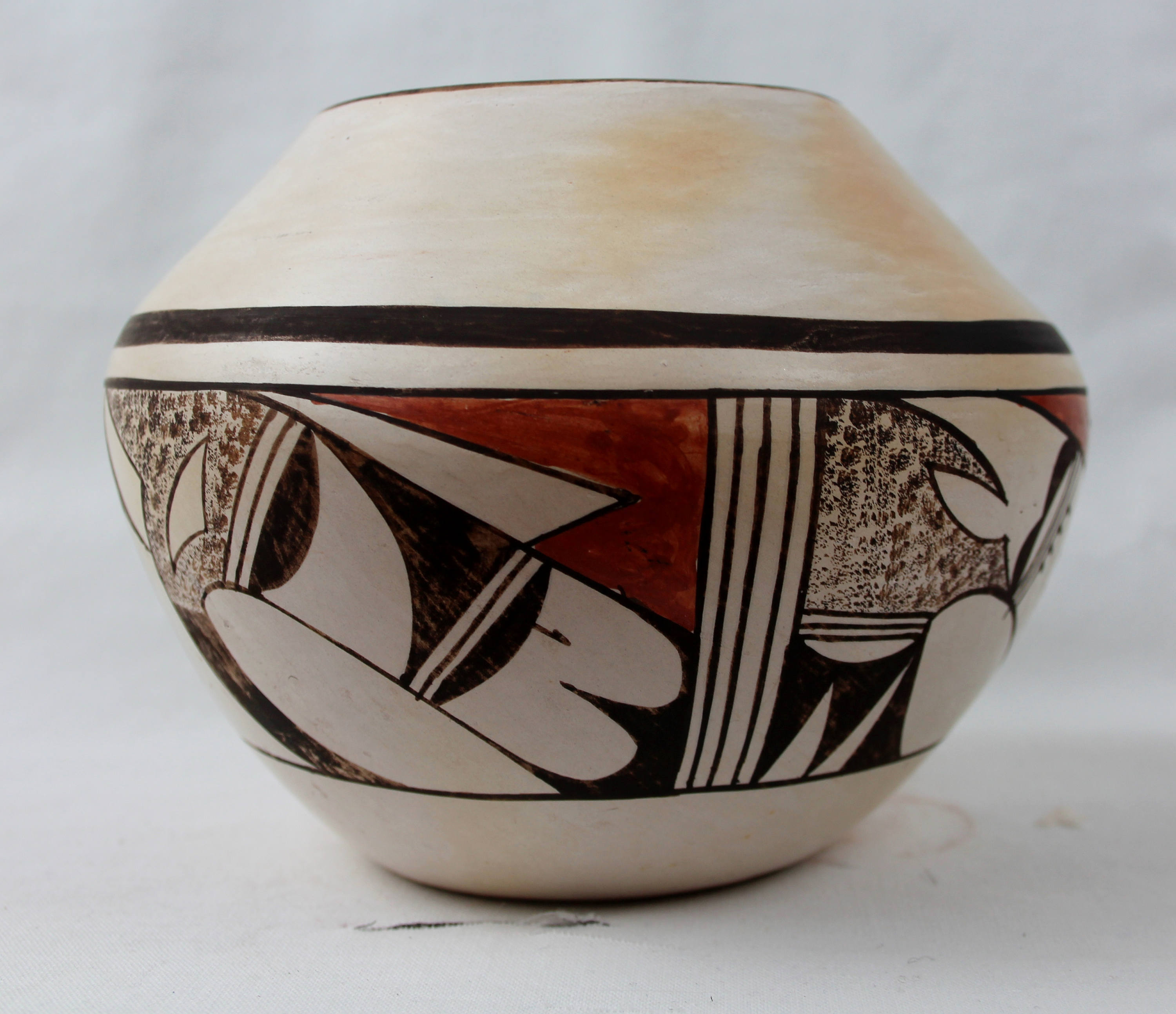 Hopi Pottery : Native American Hopi Polychrome Pot, by Fawn 233 - Etsy
