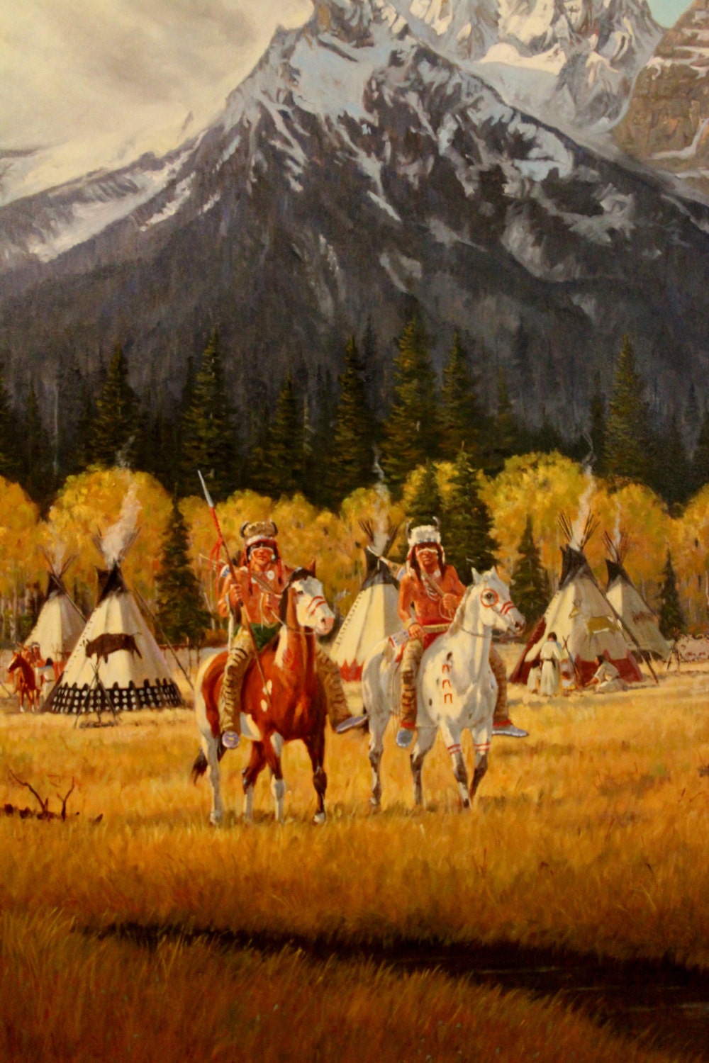 Ron Stewart Oil Painting : Original Ron Stewart Oil, "autumn Morning ...