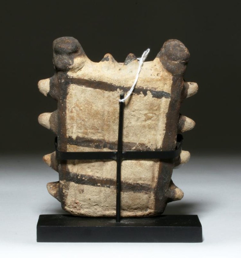 Pre Colombian Chancay Bichrome Rattle-human Form, Ca 1000 to 1470 CE ...