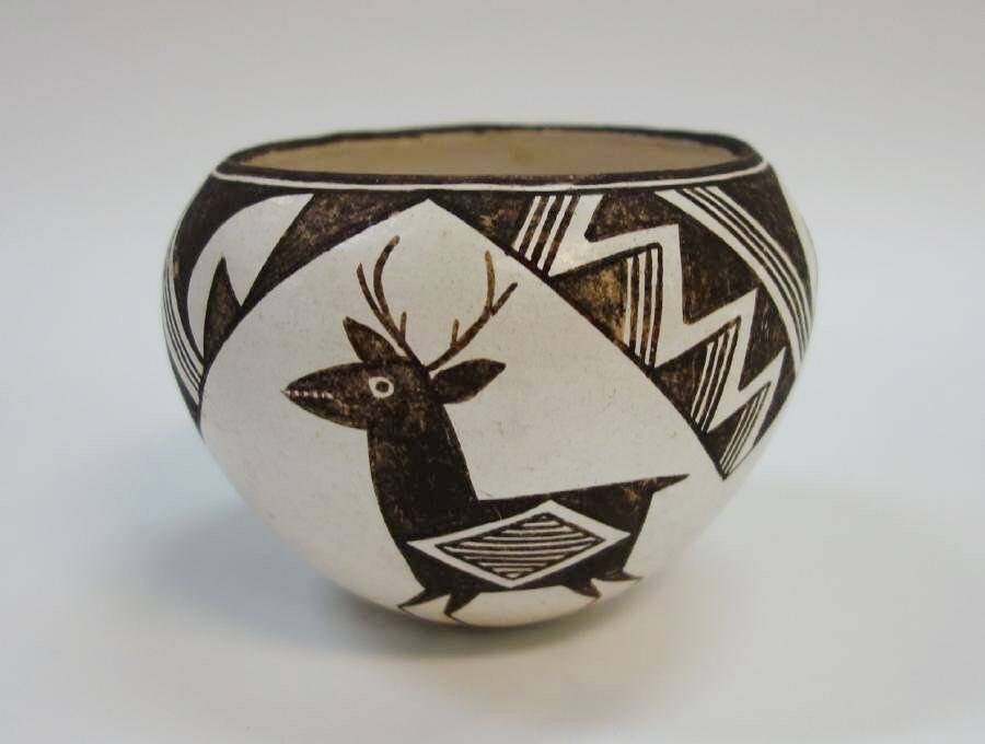 Lucy M. Lewis 1898-1992 Acoma Pottery Vessel Native | Etsy