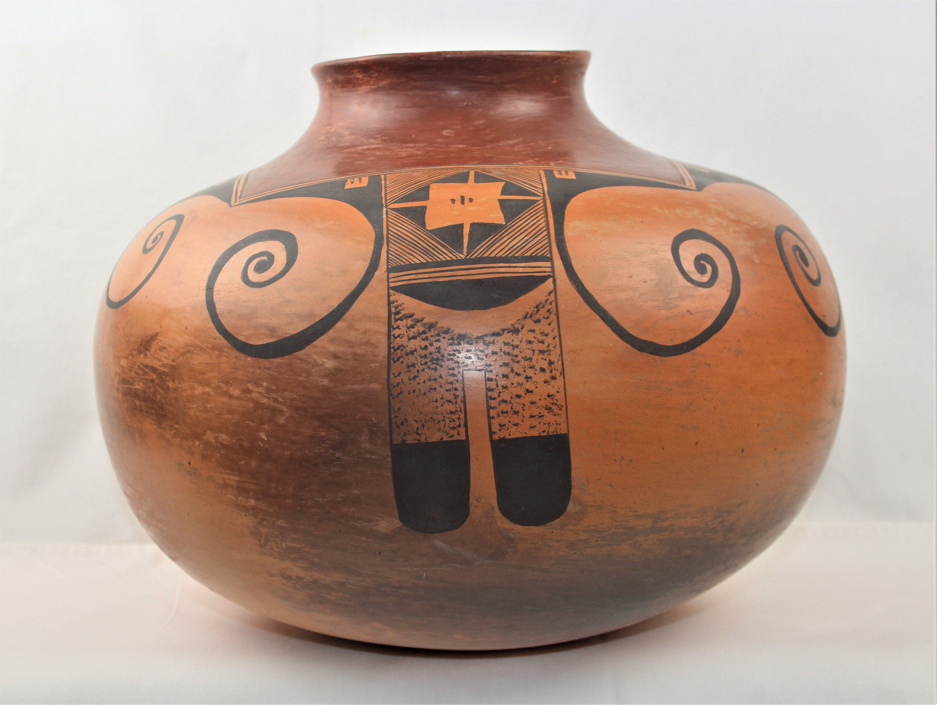 Large Hopi Pottery : Exceptional Very Large Vintage Hopi Pottery Olla ...