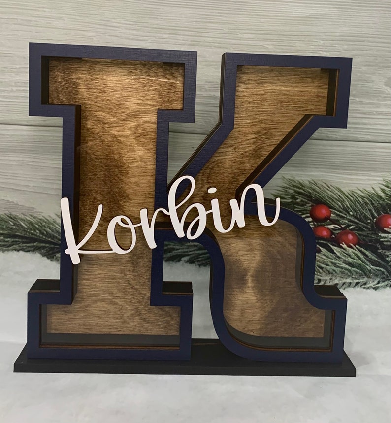 Personalized Letter Coin Bank | Etsy