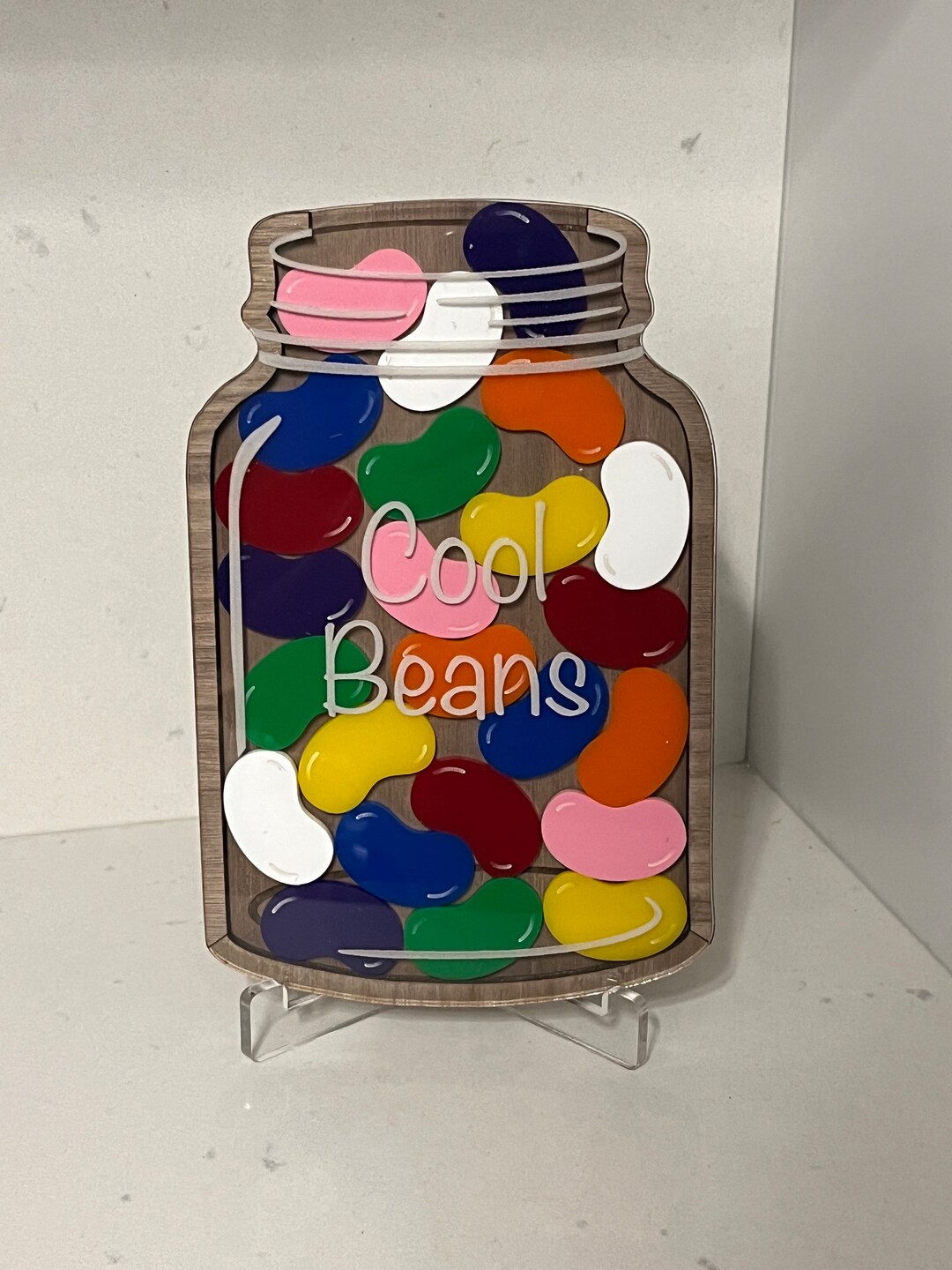 Personalized Reward Jar With Jelly Bean Tokens - Etsy