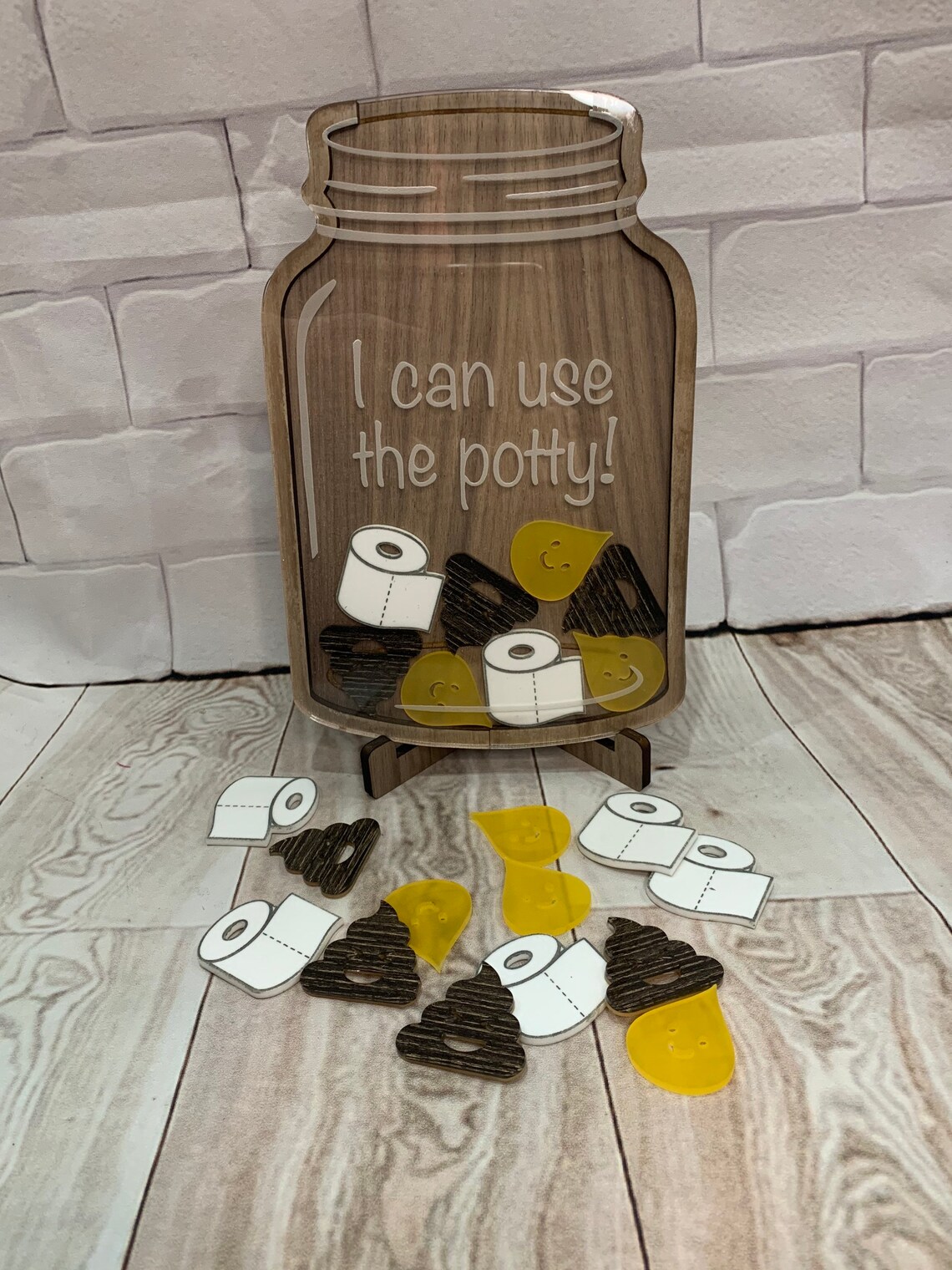 Personalized Potty Training Reward Jar With Tokens - Etsy