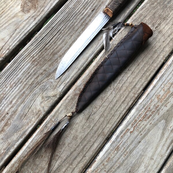 Primitive Knife - Etsy