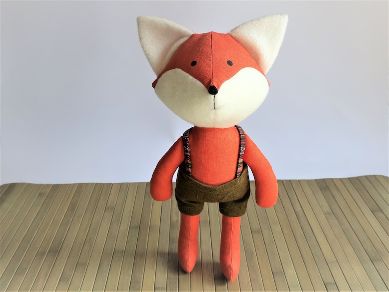 Fox Sewing Pattern | Sewing Pattern & Tutorial | Dressed Soft Toy | PDF ...