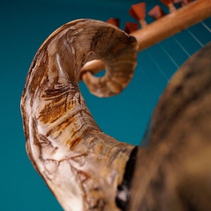 The King Lyre of Pan kylix Lyre 9strings Ancient Greek Lyre Massive ...