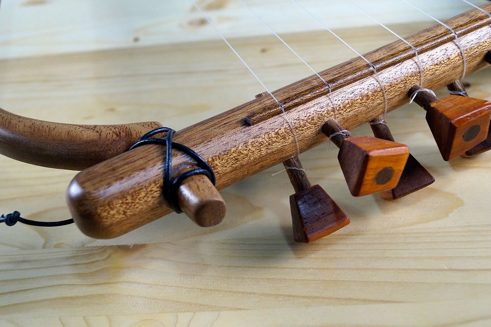 Lira de Safo 8 cuerdas lira barbitón griega antigua - Etsy México