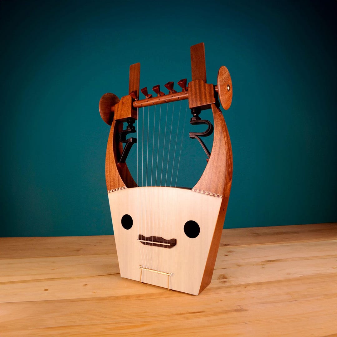 Handcrafted Cithara of the Golden Age: Ancient Greek Musical Instrument ...