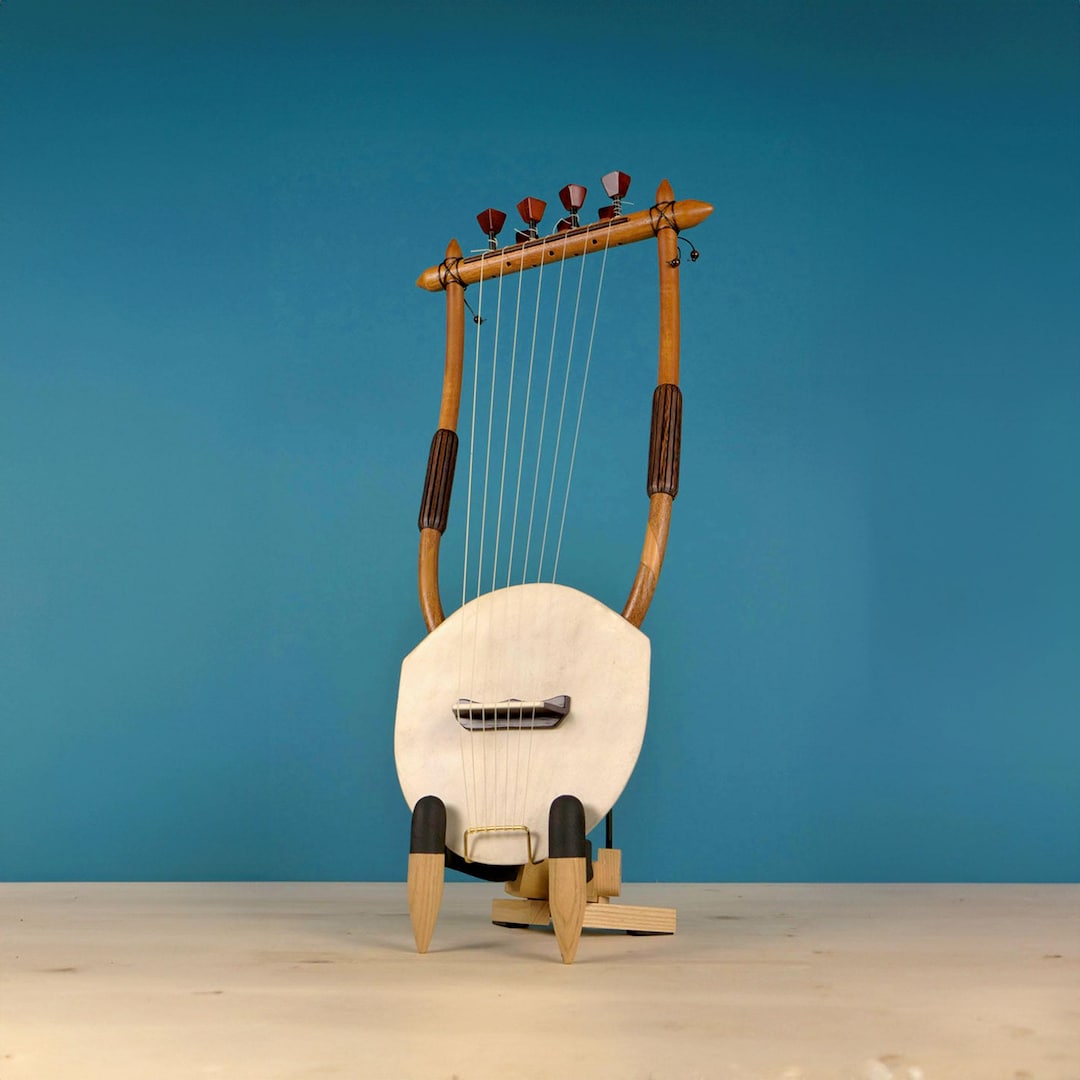 Handcrafted Chelys Lyre of Aphrodite: 7-string Ancient Greek Musical ...