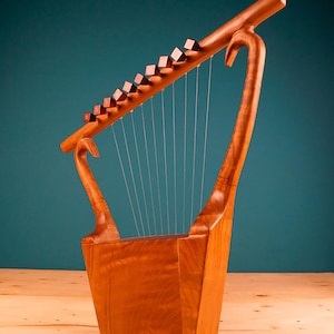 The Lyre of King David Har Meggido Top Quality Handcrafted Musical Instrument - Etsy UK