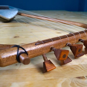 Lira de Safo 8 cuerdas lira barbitón griega antigua - Etsy México