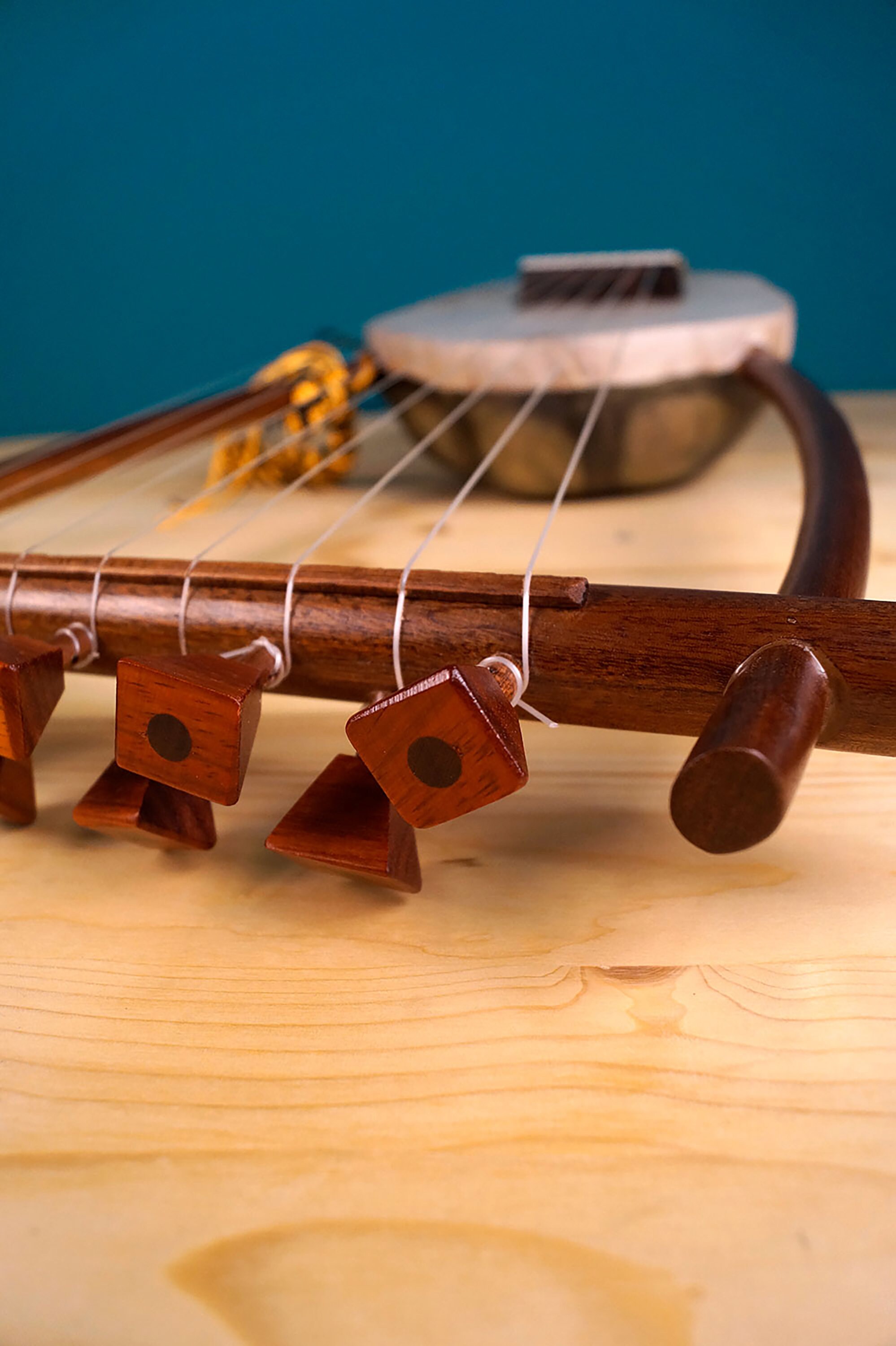 The lyre of Orpheus Ancient Greek Lyre Chelys 9 strings - Etsy Polska