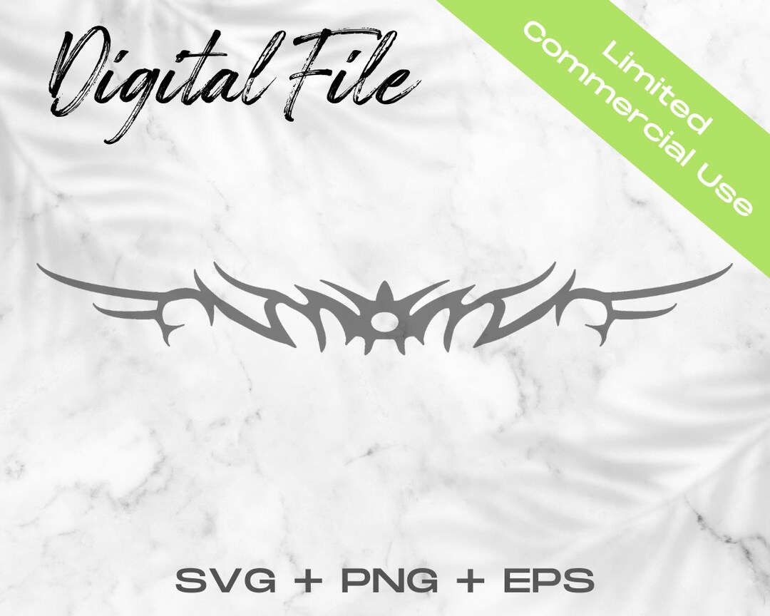 Tribal Border Svg Tribal Clipart Pacific Islander Svg - Etsy