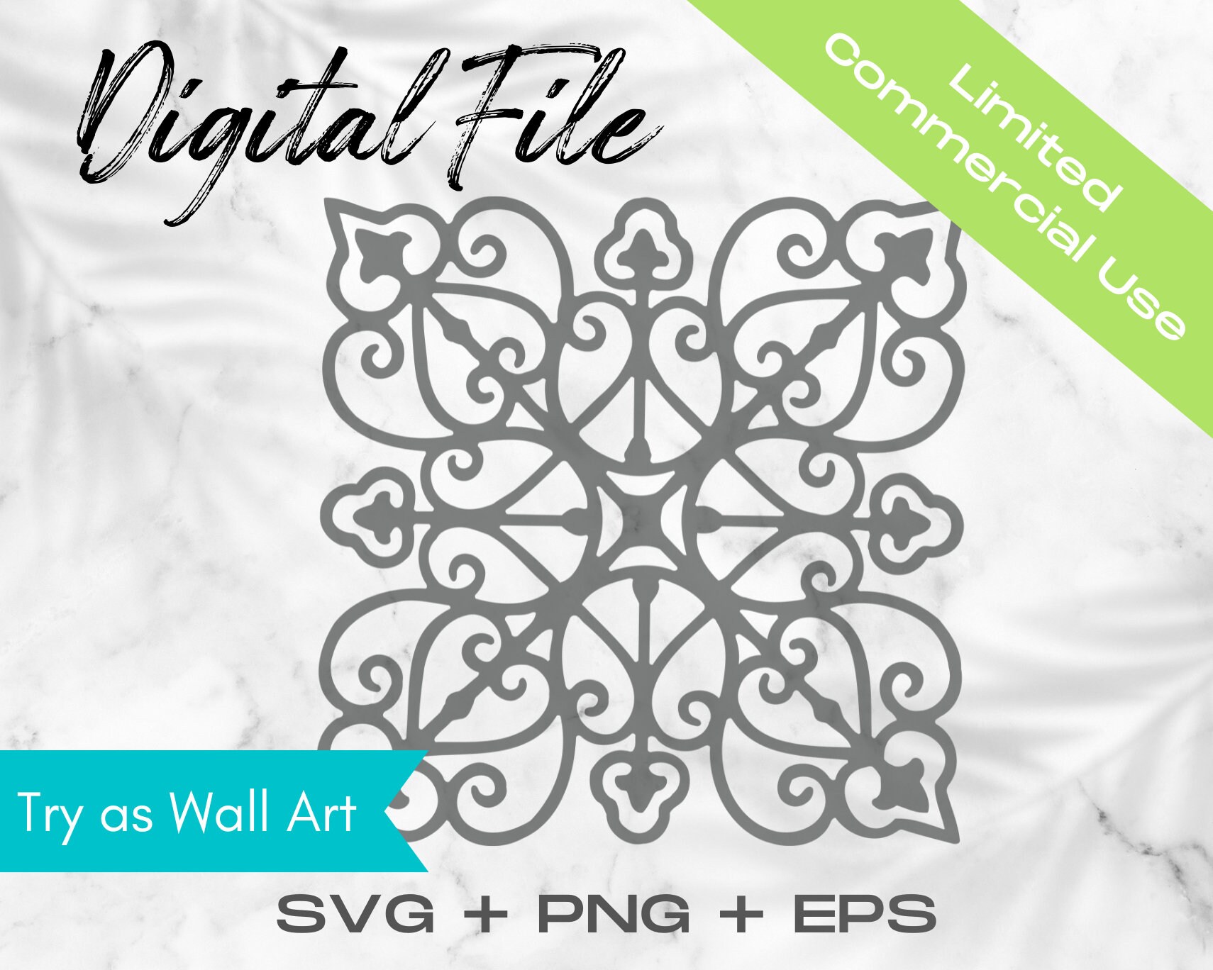 Wrought Iron Wall Art SVG, Wall Decor Clipart, Wall Decor Cut File ...