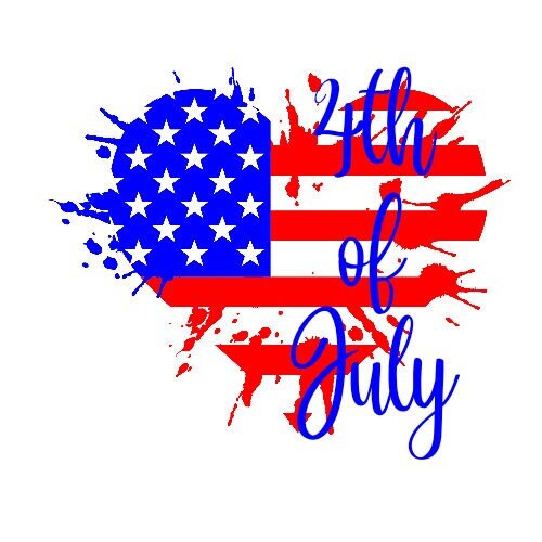 4th (fourth) of July-digital Stickers-png, Penly, Goodnotes, One Note ...