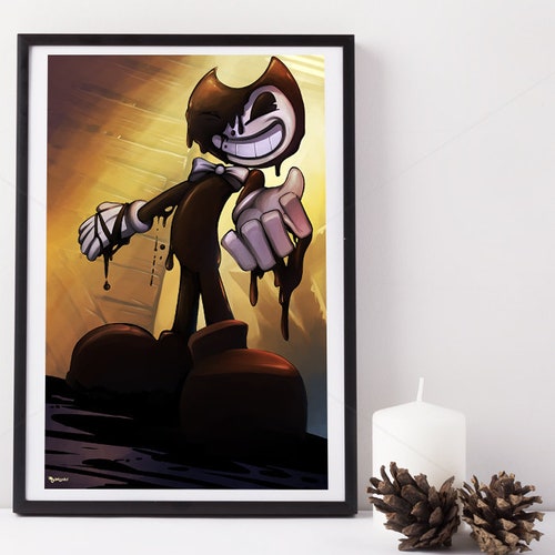 DOWNLOAD 20 Posters Bendy and the Ink Machine With and Without - Etsy