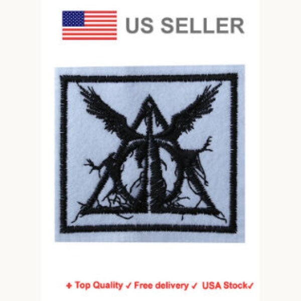 Deathly Hallows Pin - Etsy