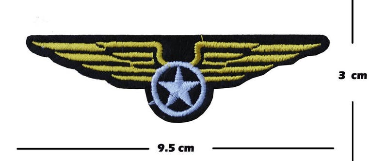 Air Force Iron on / Sew on Embroidery Patch Badge Embroidered - Etsy