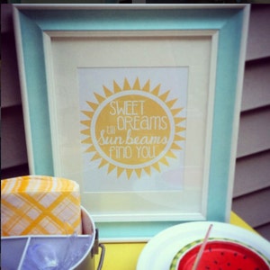 Sweet Dream Till Sunbeams Find You Print - Etsy