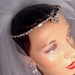 Gold Plated ~ Bridal Forehead Band ~ Bridal Headband ~ Rhinestone Hair ...