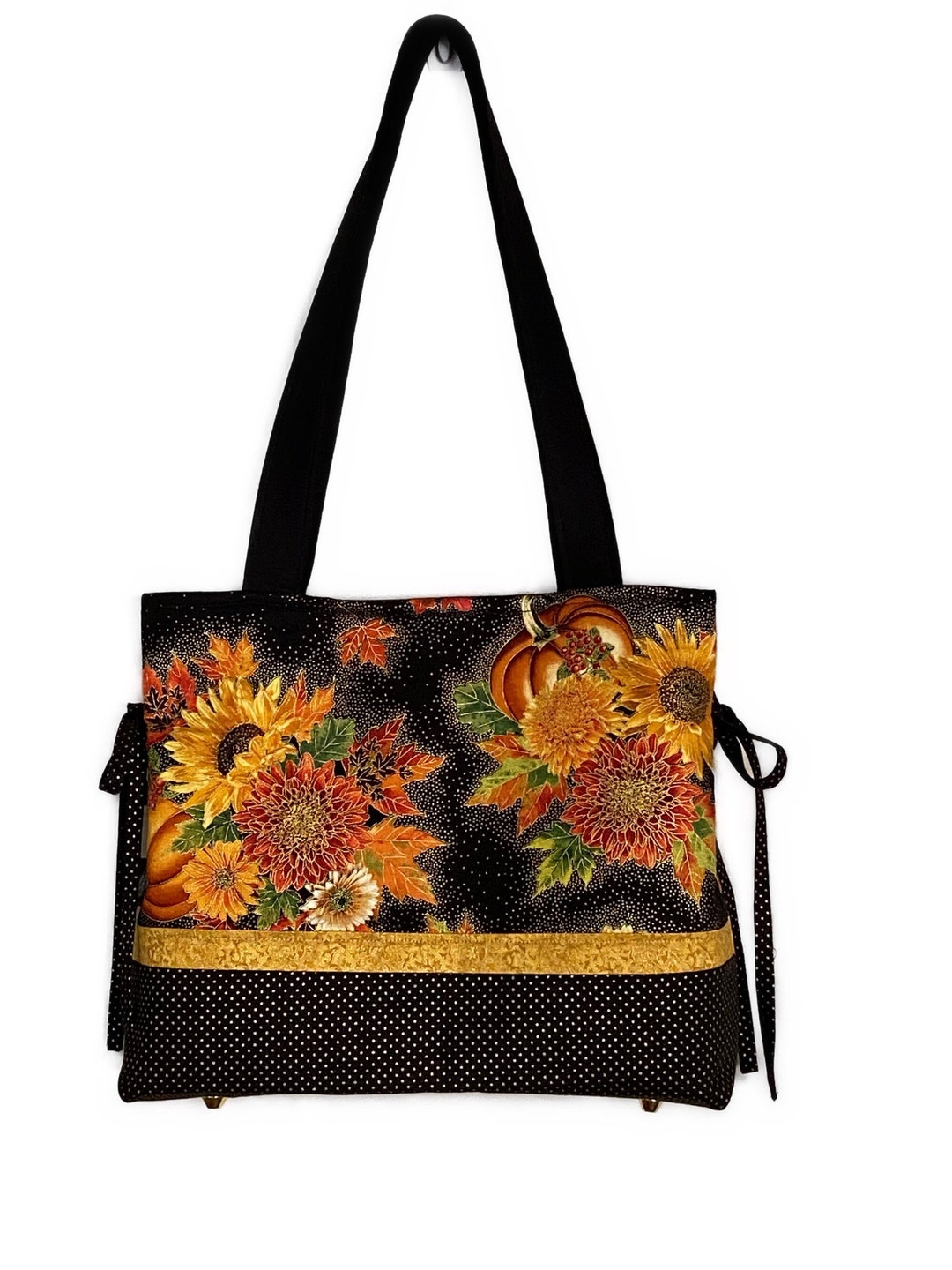 Beautiful Fall Bow Tuck Shoulder Purse, Fall Purse, Purse With Lots of ...