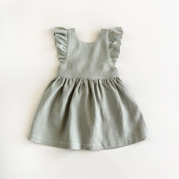 Ruffle Baby Dress - Etsy