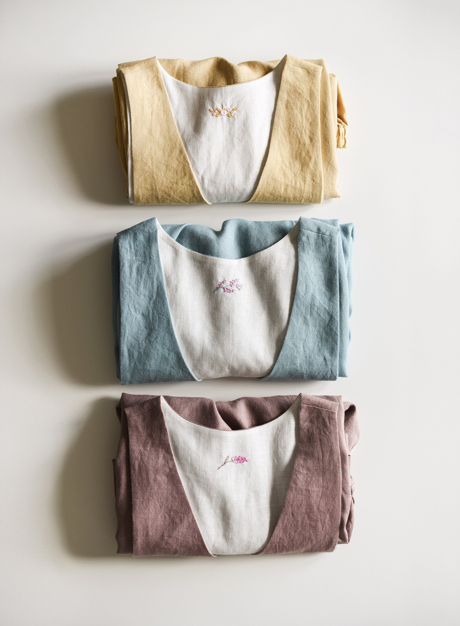 Linen Dress Girl Pinafore Dress Apron Dress Summer Dress - Etsy