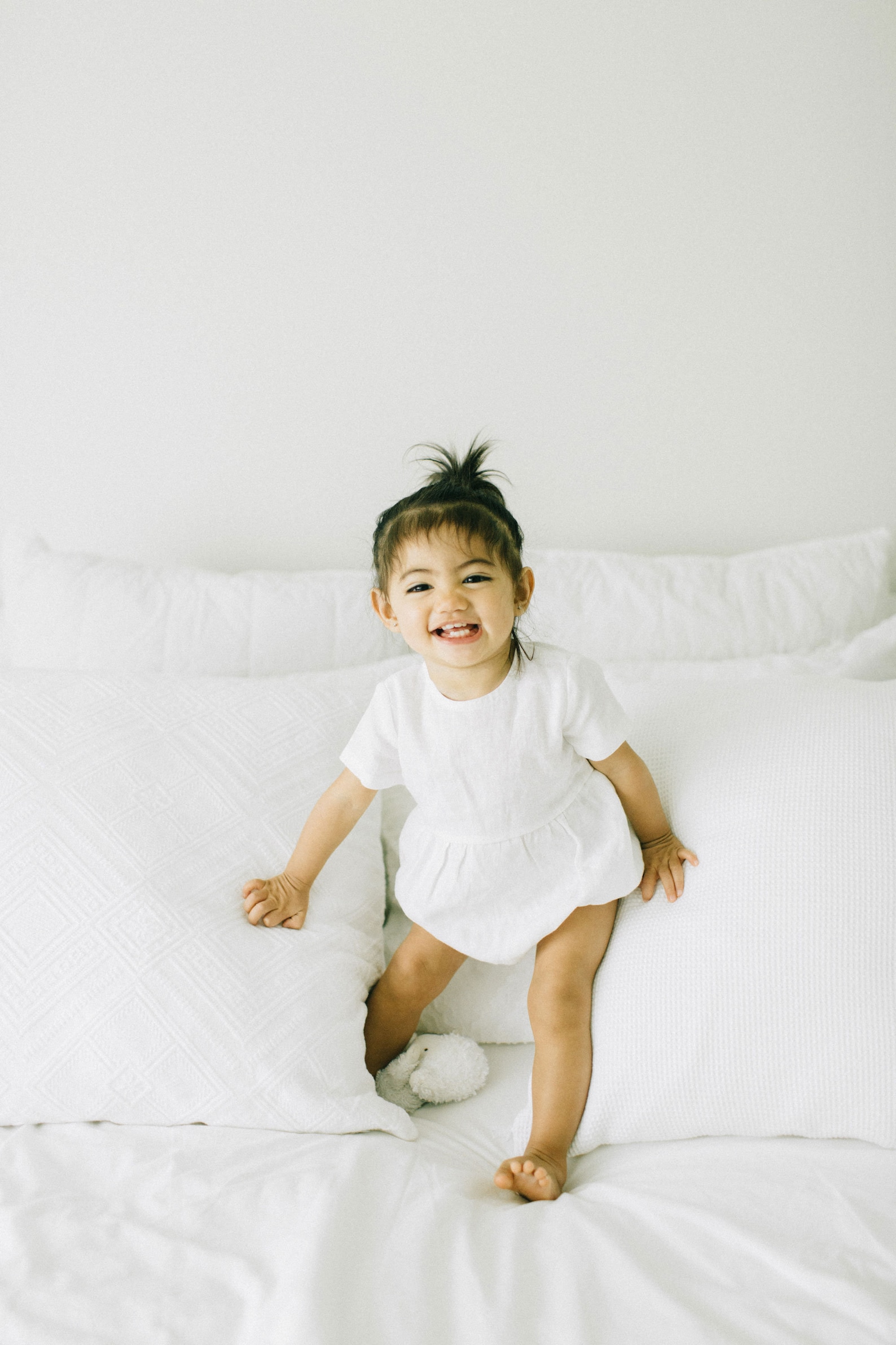 White Baby Romper Linen Romper Toddler Romper Chirstening - Etsy