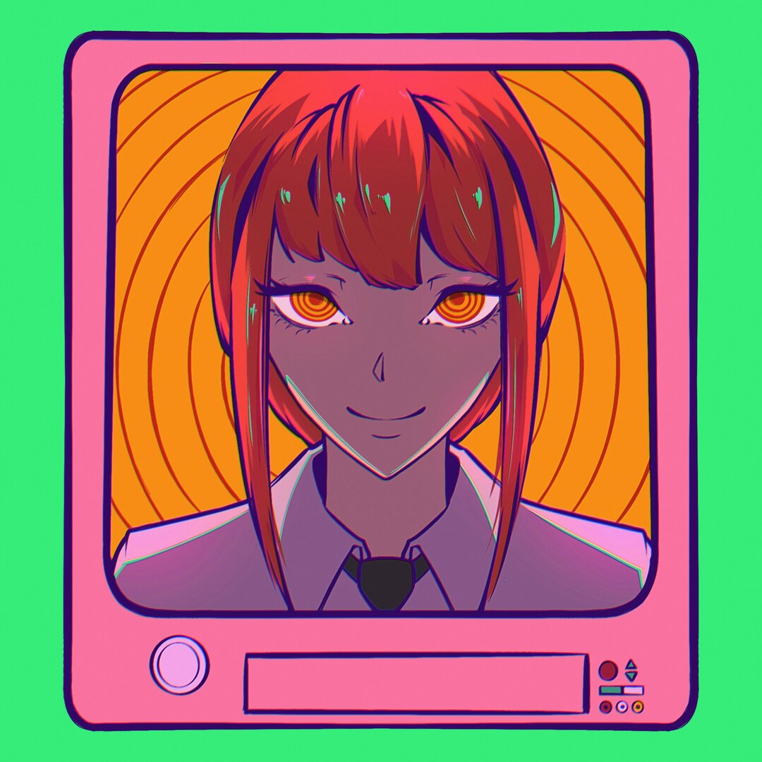 CONTROL 8 X 8 Anime Art Prints - Etsy